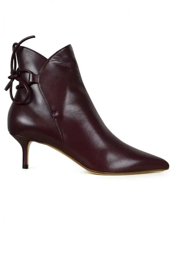 FRANCESCO RUSSO Leather Boots - Red