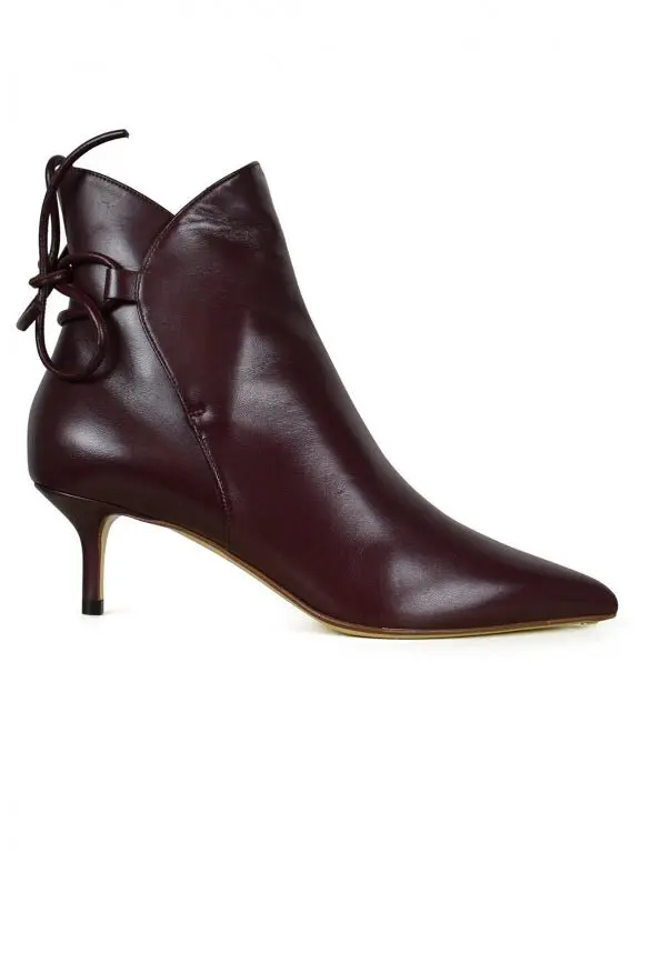 FRANCESCO RUSSO Leather Boots - Red