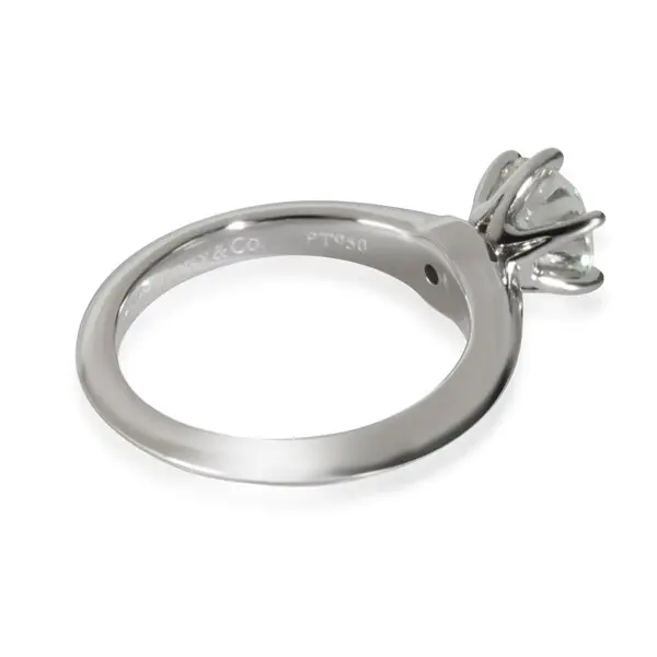 Tiffany & Co. Solitaire Engagement Ring In H Vs2 1.02 Ctw