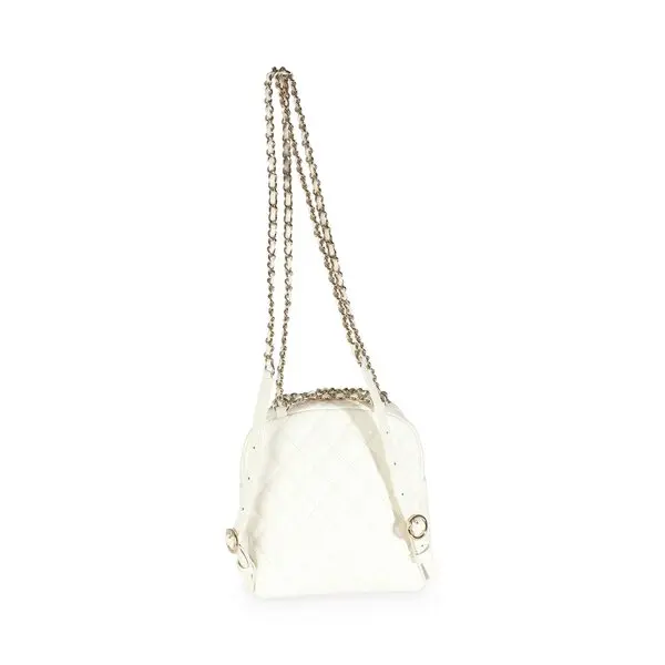 Chanel Quilted Caviar Cc Day Backpack Handbag