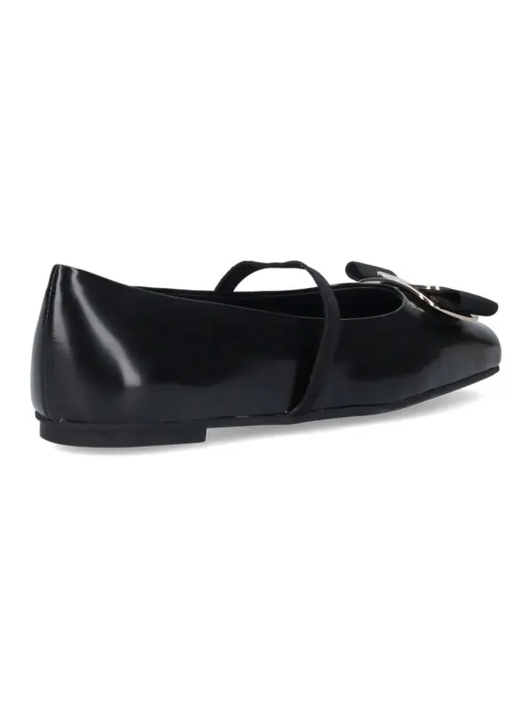 FERRAGAMO Ballet Flats "new Vara - Black