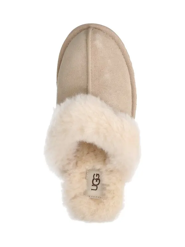 UGG Platform Mules "disquette - Beige