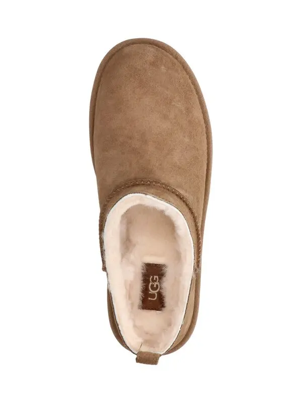 UGG Ankle Boots "classic Micro - Brown