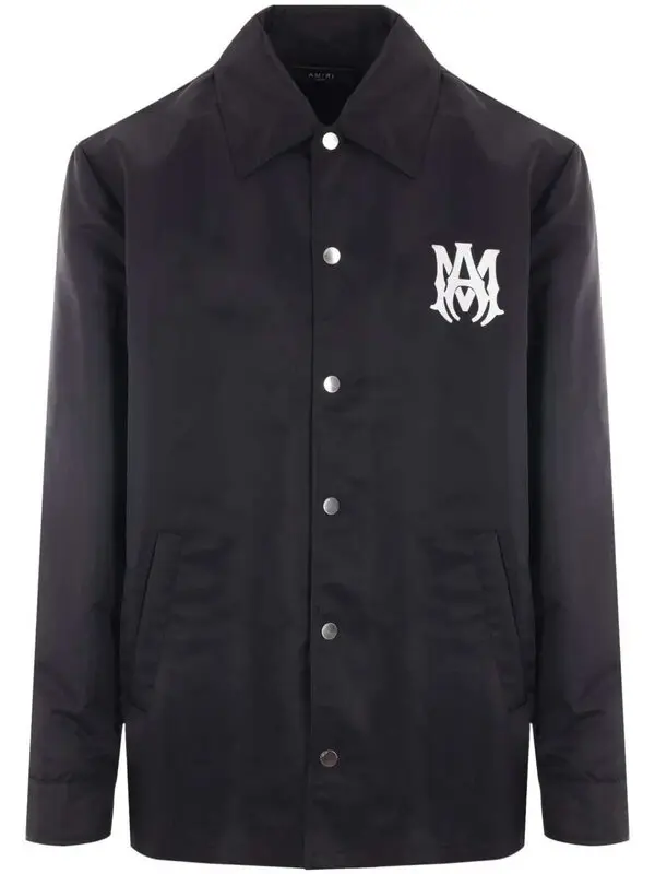Amiri Ma Logo-print Jacket - Black
