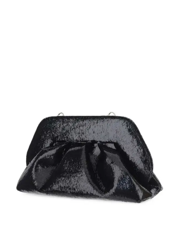 Marni Ruched Shoulder Bag - Black