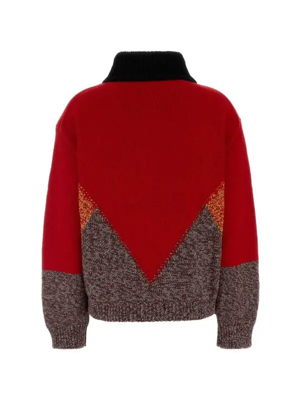 Marni Wool And Cashmere Jacket With "m" Detail