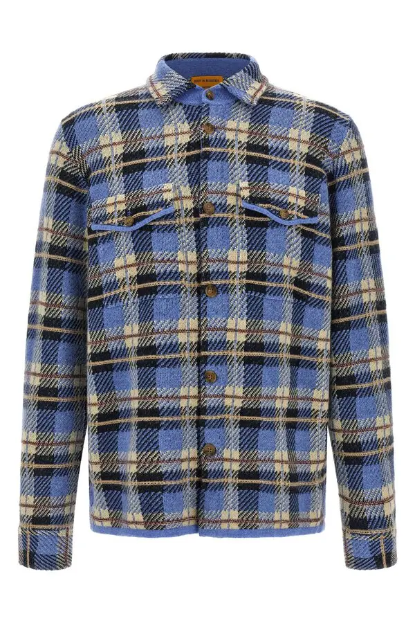 Guest In Residence Plaid Work' Shirt