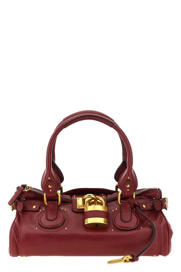 Chloé Paddington' Shoulder Bag - Bordeaux