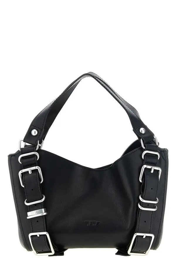 DIESEL® D-one' Small Handbag - Black