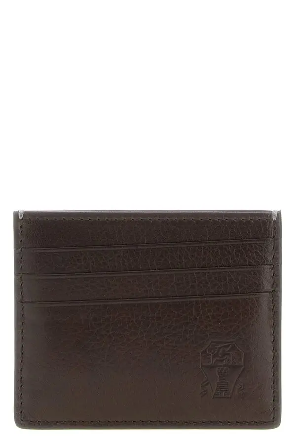 Brunello Cucinelli Leather Cardholder