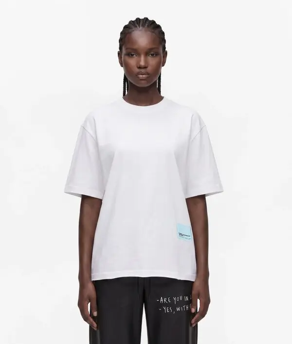 Karl Lagerfeld Klj X Pietro Terzini Relaxed T-shirt - White