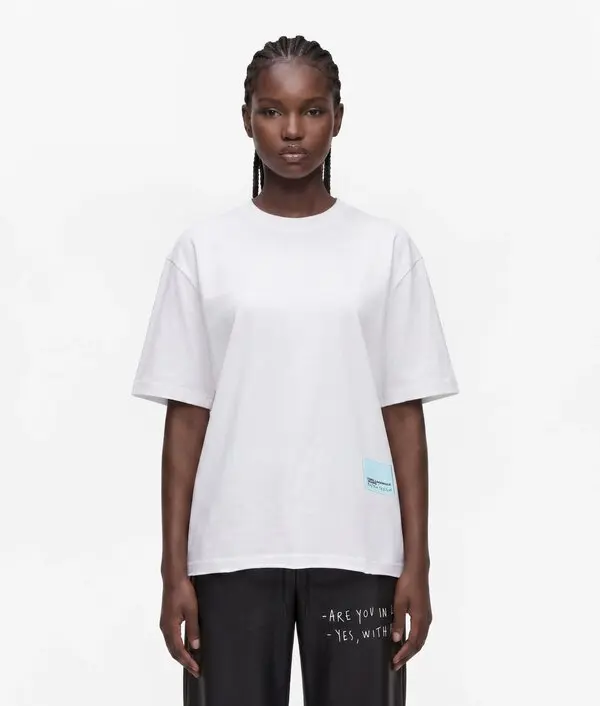 Karl Lagerfeld Klj X Pietro Terzini Relaxed T-shirt - White