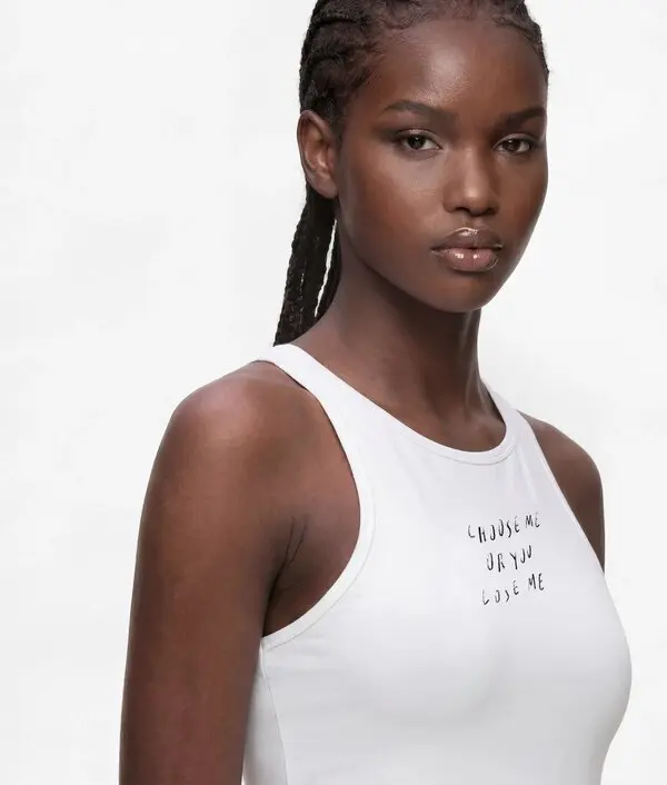 Karl Lagerfeld Klj X Pietro Terzini Tank Top - White