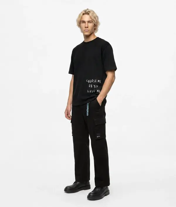 Karl Lagerfeld Klj X Pietro Terzini Boxy T-shirt - Black