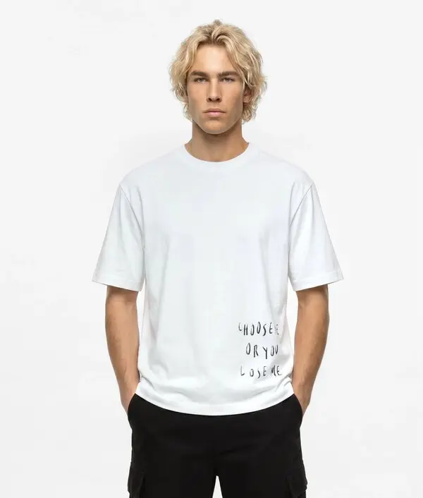 Karl Lagerfeld Klj X Pietro Terzini Boxy T-shirt - White