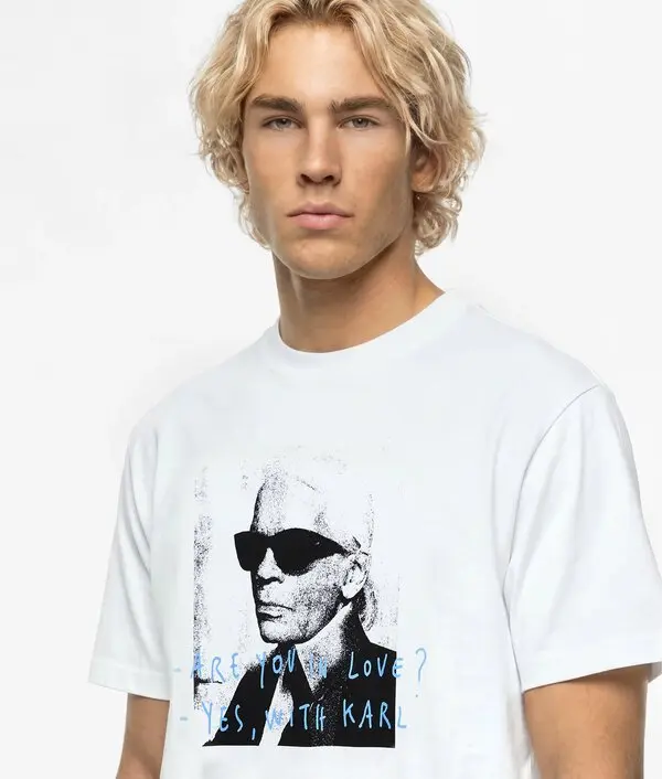 Karl Lagerfeld Klj X Pietro Terzini Relaxed Karl T-shirt