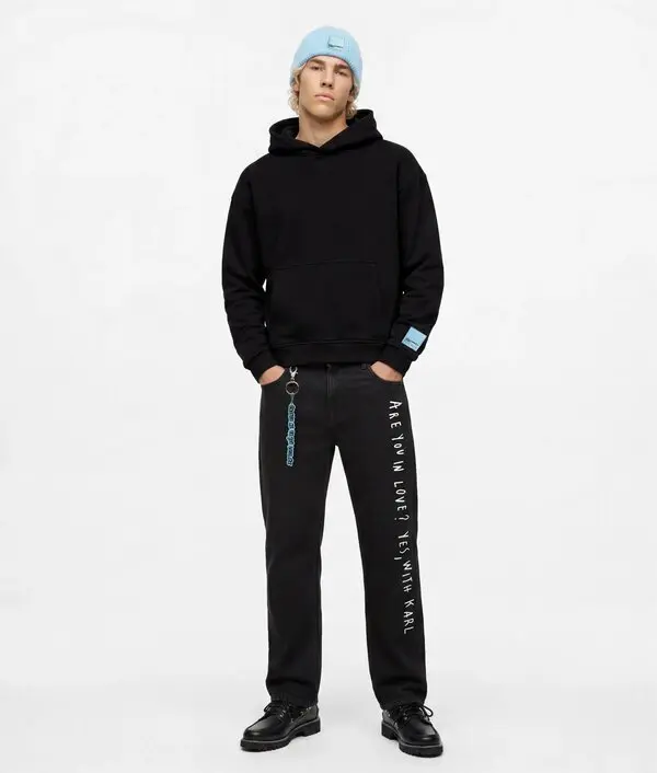 Karl Lagerfeld Klj X Pietro Terzini Boxy Hoodie