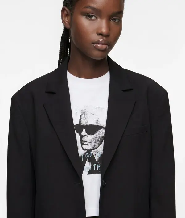 Karl Lagerfeld Klj X Pietro Terzini Oversized Boxy Blazer