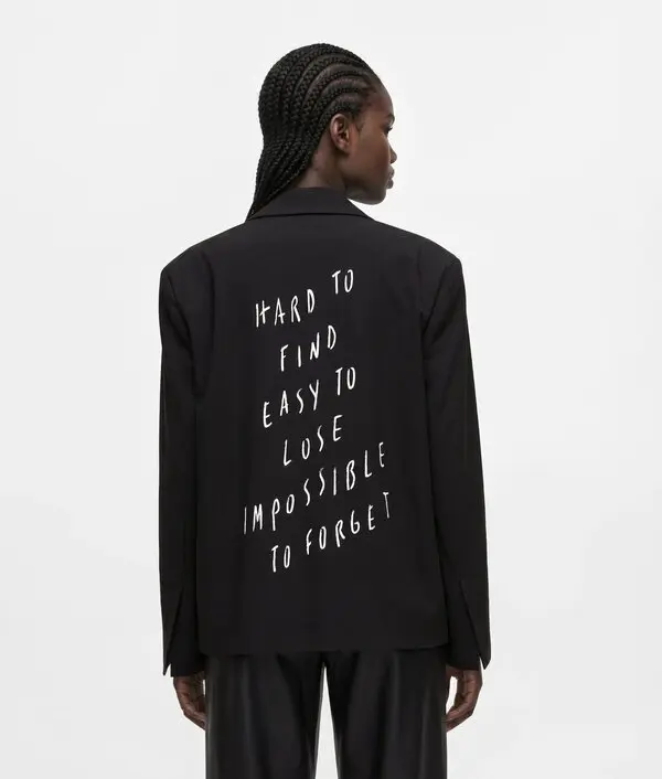 Karl Lagerfeld Klj X Pietro Terzini Oversized Boxy Blazer