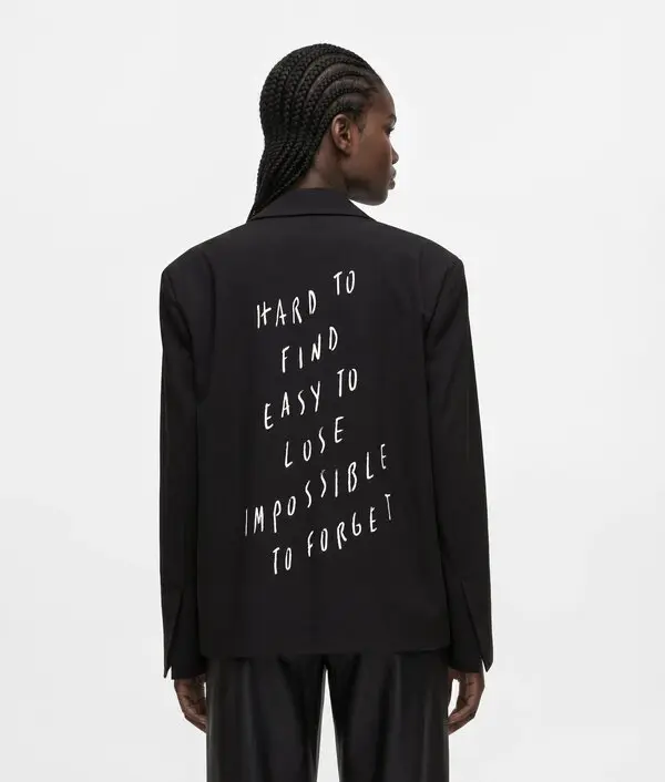 Karl Lagerfeld Klj X Pietro Terzini Oversized Boxy Blazer