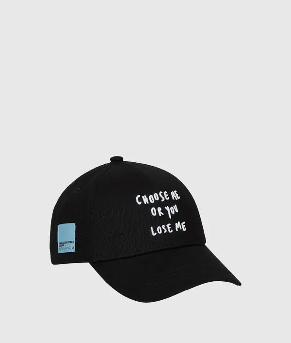Karl Lagerfeld Klj X Pietro Terzini Cap - Black