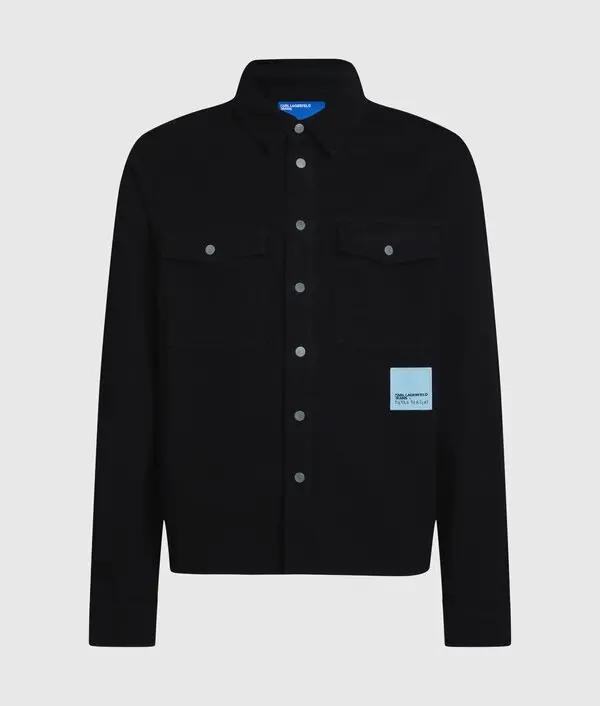 Karl Lagerfeld Klj X Pietro Terzini Overshirt - Black