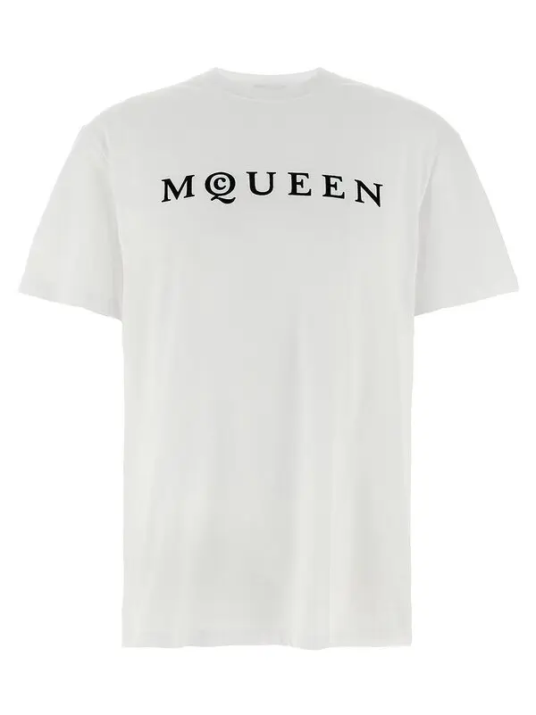 Alexander McQueen Flocked T-shirt