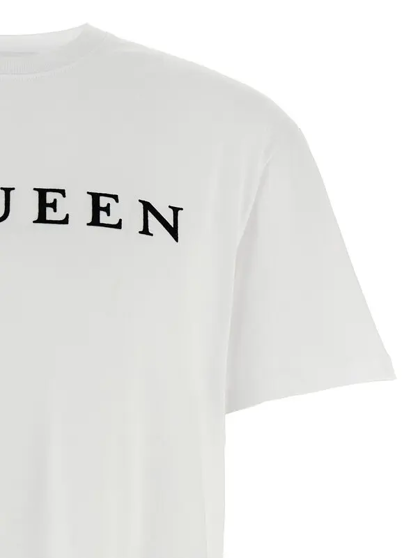 Alexander McQueen Flocked T-shirt
