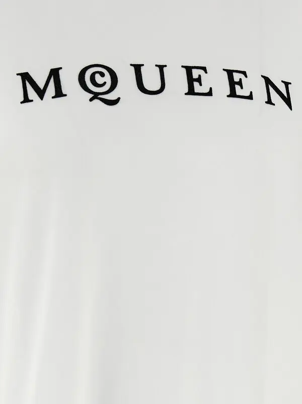 Alexander McQueen Flocked T-shirt
