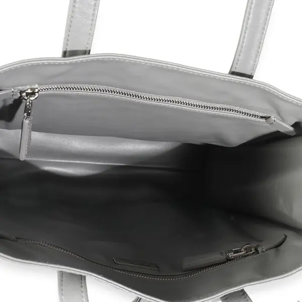 Prada Slate Grey Nappa Small Antique Tote