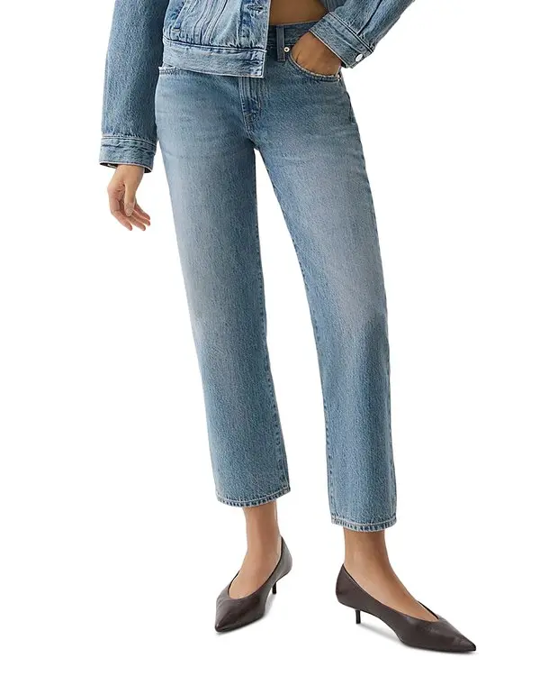 PISTOLA Issa Mid Rise Ankle Jeans - Metropolis