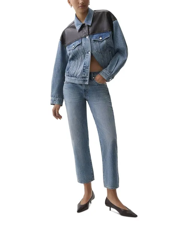 PISTOLA Issa Mid Rise Ankle Jeans