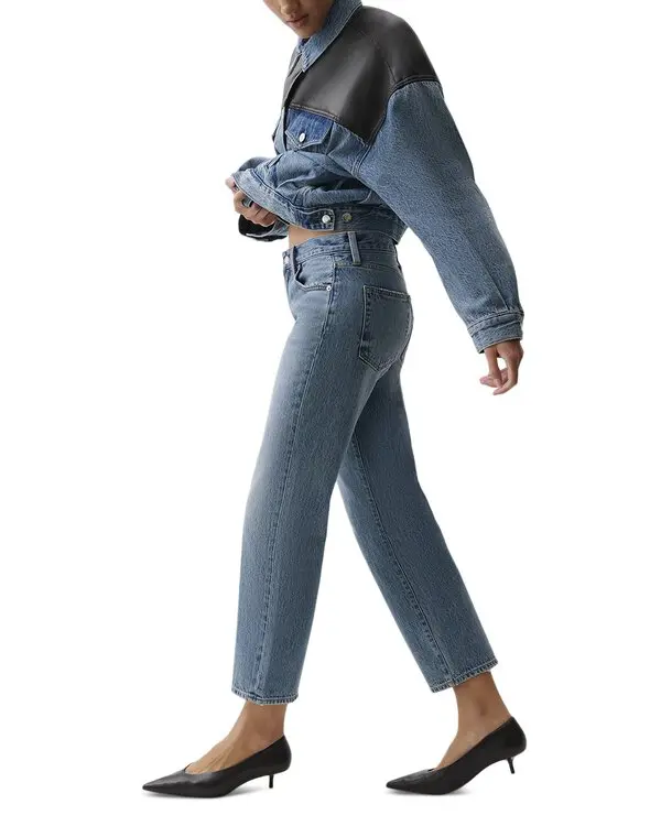 PISTOLA Issa Mid Rise Ankle Jeans