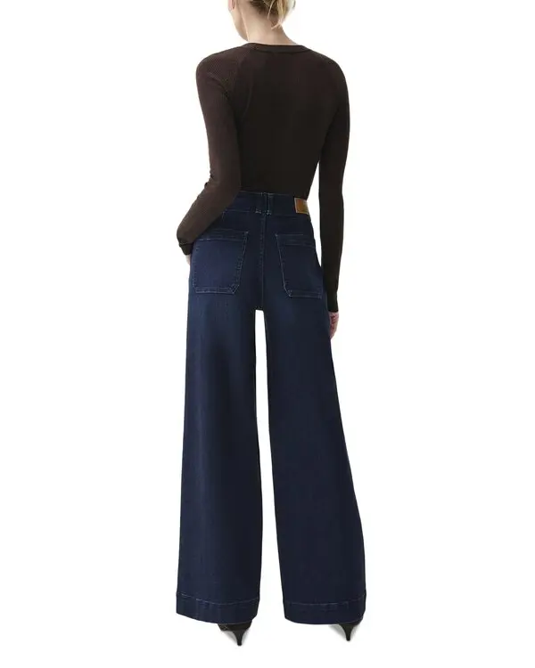 PISTOLA Lana Double Button High Rise Jeans