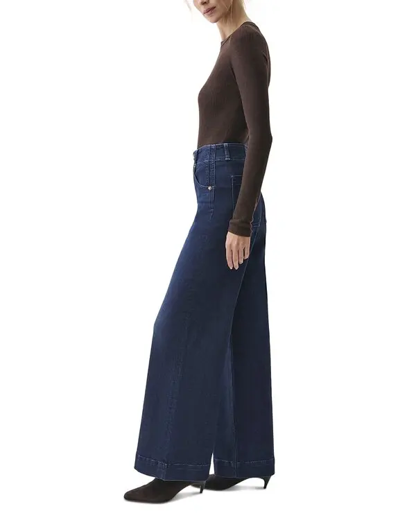 PISTOLA Lana Double Button High Rise Jeans
