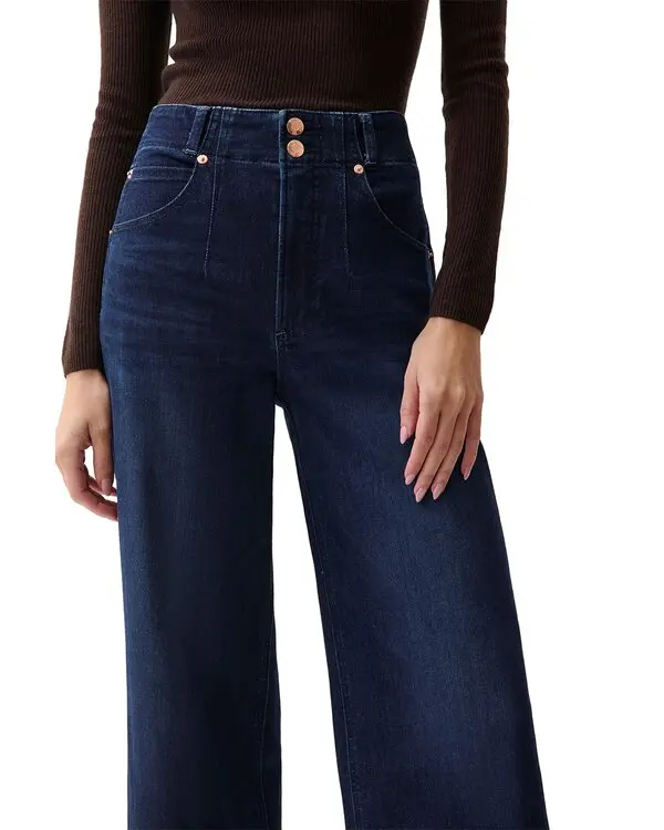 PISTOLA Lana Double Button High Rise Jeans