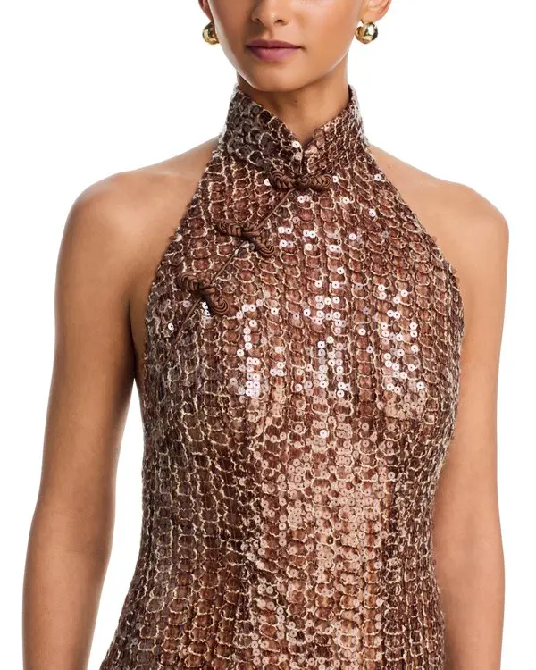 SAU LEE Grace Sequin Dress