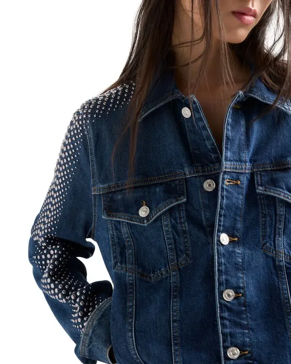 7 For All Mankind Adi Studded Trucker Jacket