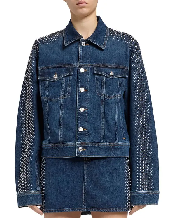7 For All Mankind Adi Studded Trucker Jacket