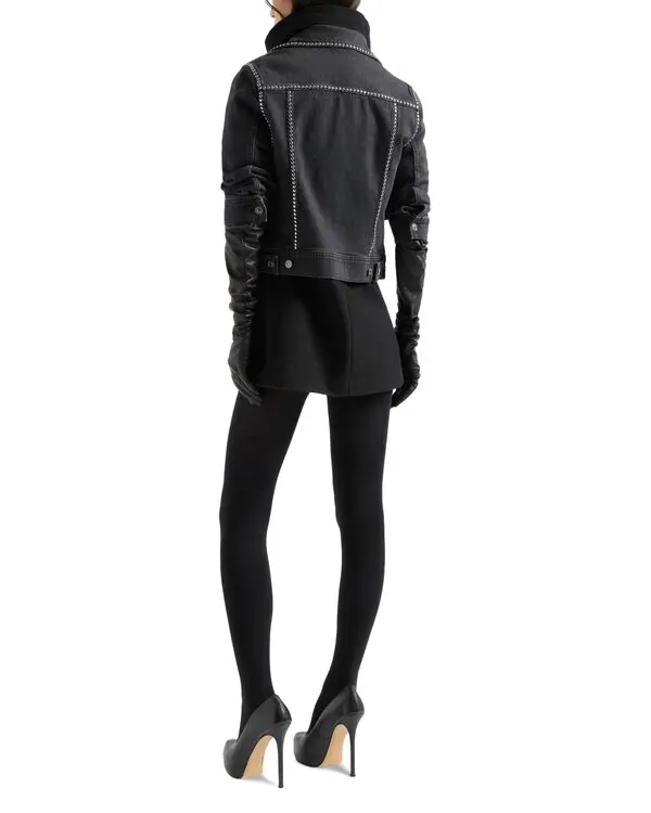 7 For All Mankind Adi Studded Trucker Jacket