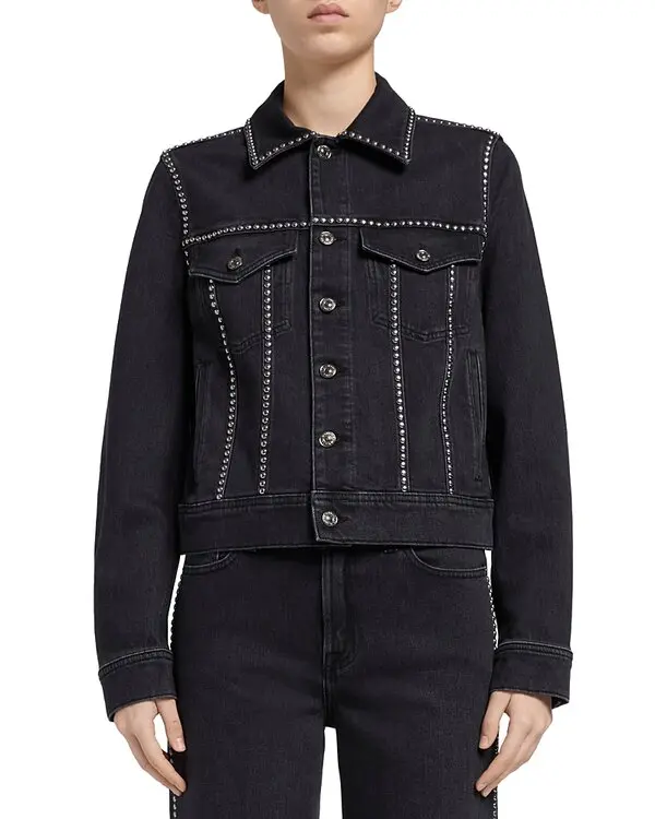 7 For All Mankind Adi Studded Trucker Jacket