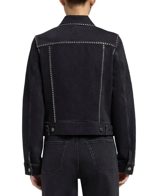 7 For All Mankind Adi Studded Trucker Jacket