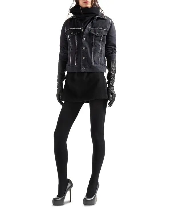 7 For All Mankind Adi Studded Trucker Jacket