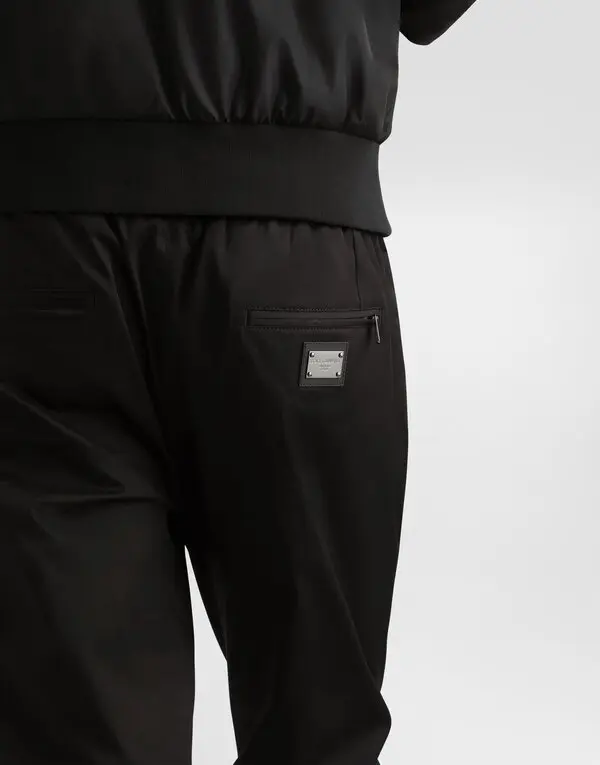 Dolce & Gabbana Stretch Cotton Jogging Pants With Tag
