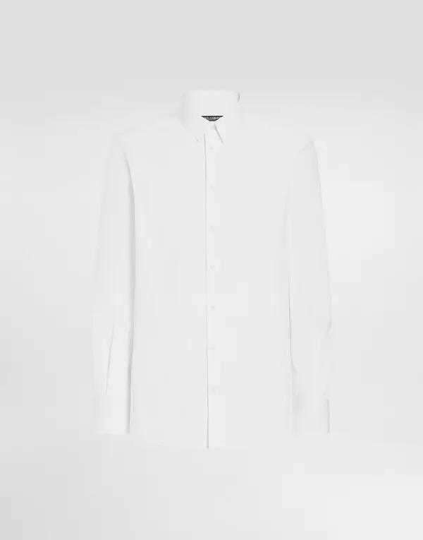 Dolce & Gabbana Stretch Poplin Gold-fit Shirt