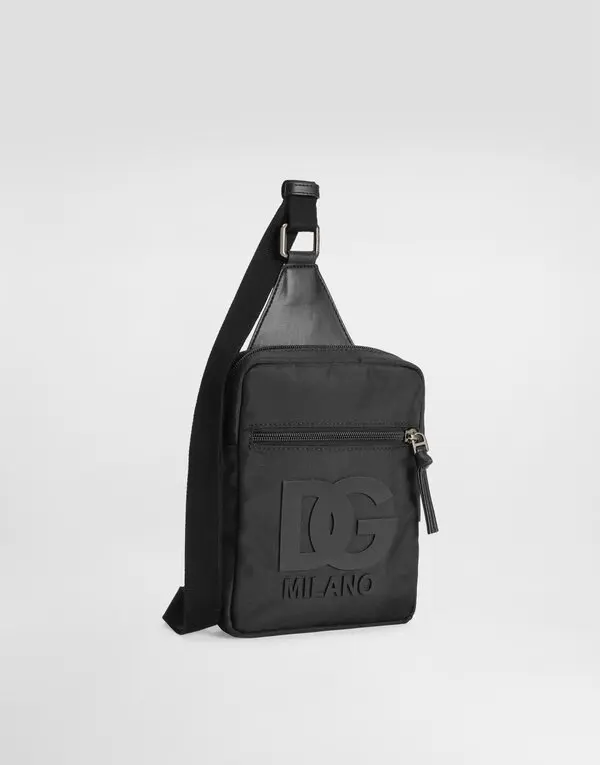Dolce & Gabbana Nylon Waist Bag With Logo