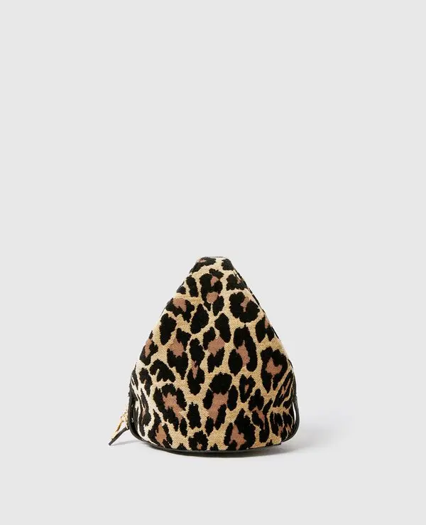 Stella McCartney Appaloosa Leopard Tiny Bucket Bag