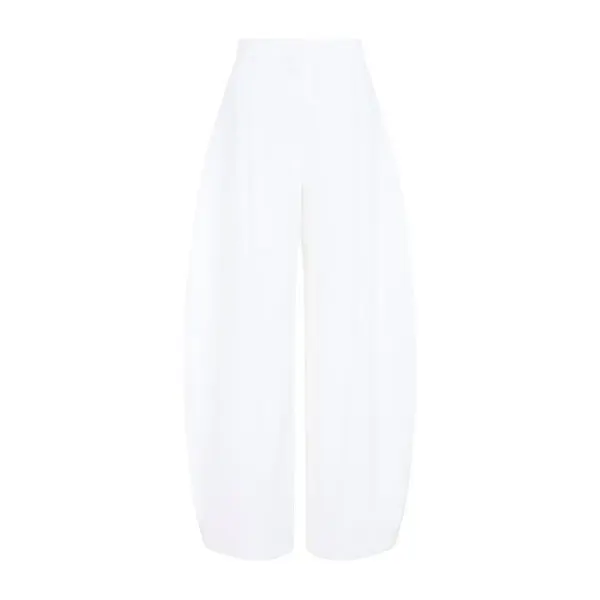 Jacquemus Ovalo Trousers - White