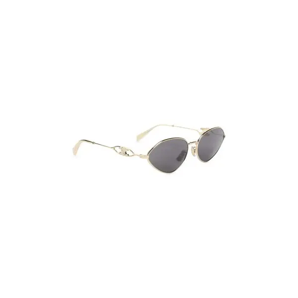 Celine Triomphe Wire 01 Sunglasses - Silver