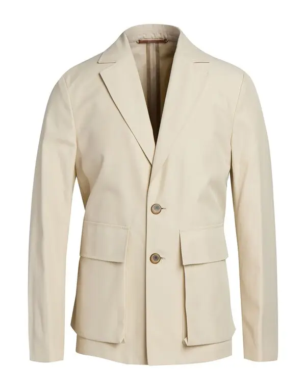 JACOB COHЁN Blazer Size Polyester, Cotton